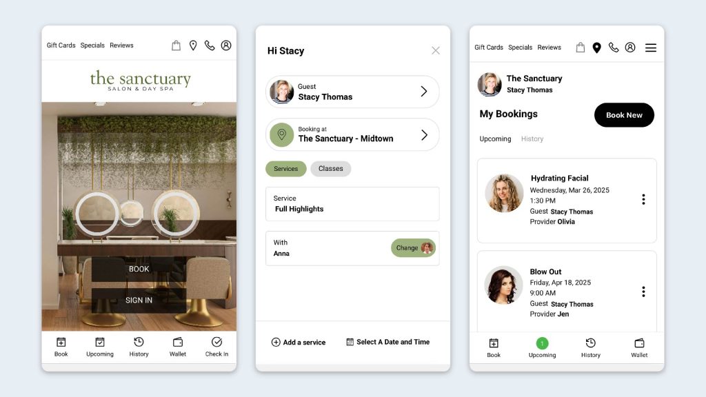 Online Booking for Salons | Aura Salonware
